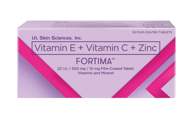 Fortima Vitamins (Vitamin E, Vitamin C, and Zinc) tablet | Shield ...